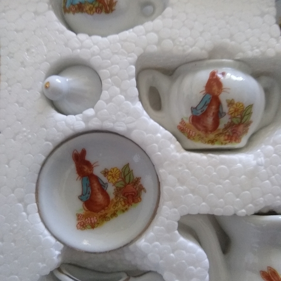 Accents | Miniature Tea Set Peter Rabbit Vintage | Poshmark